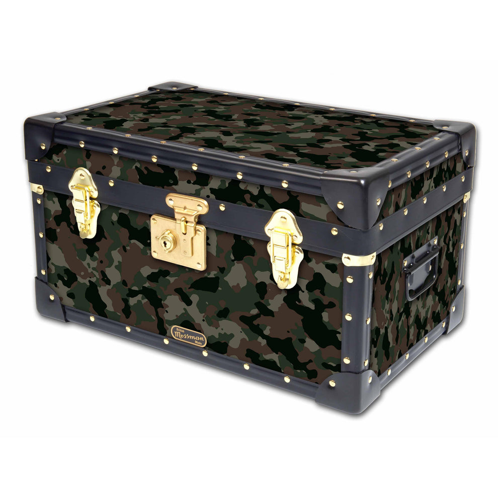 Traditional Tuck Box with Flip Lock - Camo – Mossman Trunks