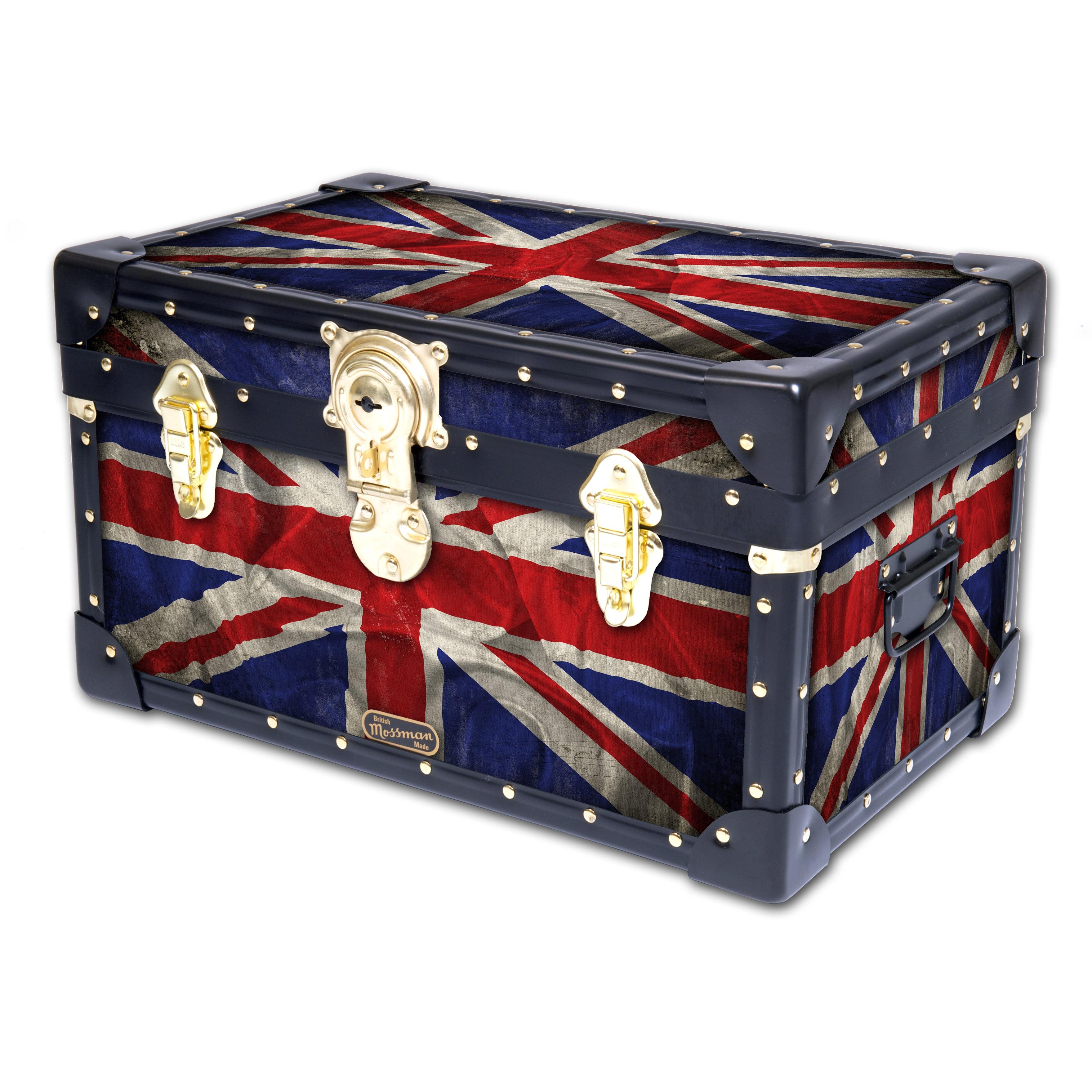 Traditional Tuck Box with Cabin Lock - Union Jack – Mossman Trunks