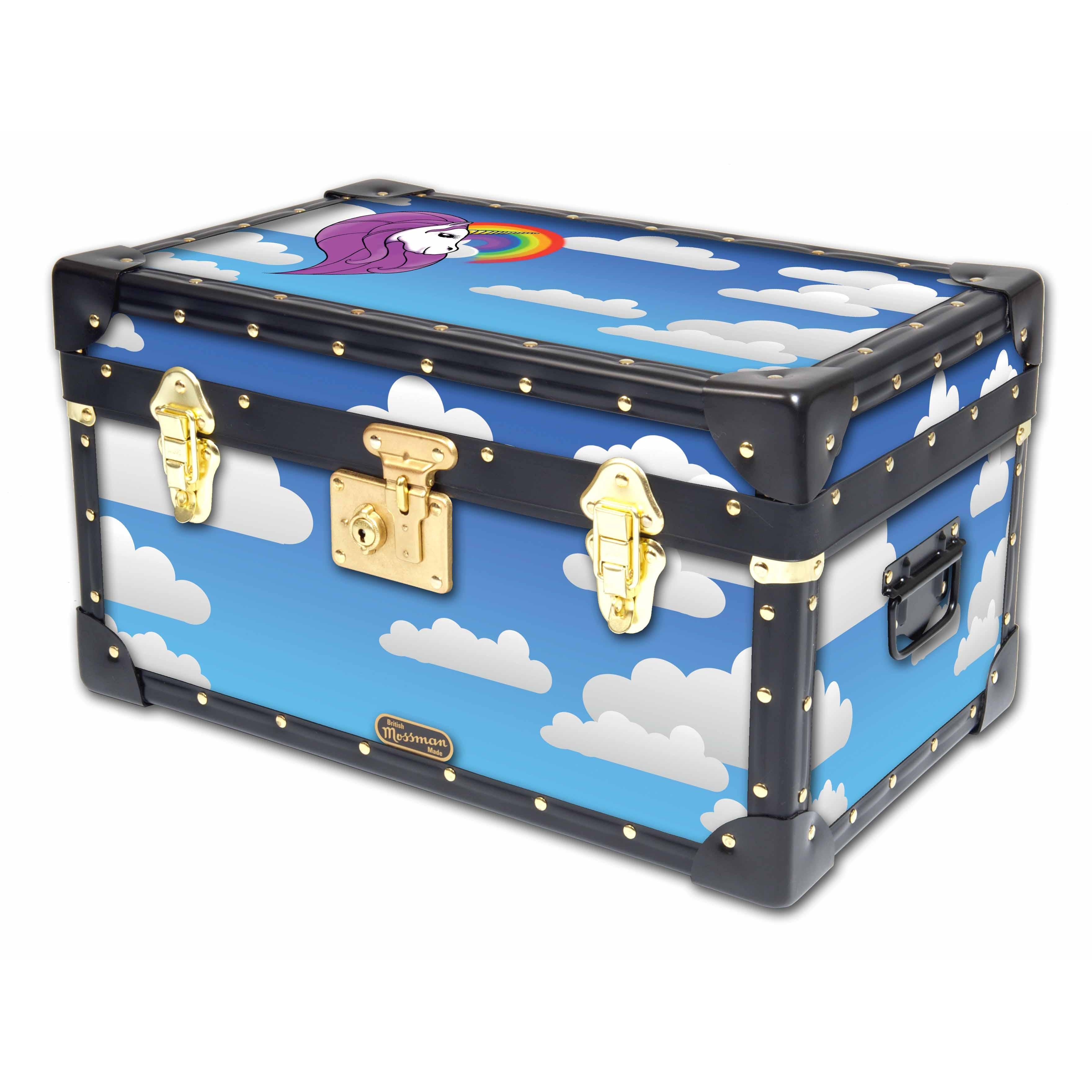 Traditional Tuck Box with Flip Lock - Unicorn – Mossman Trunks
