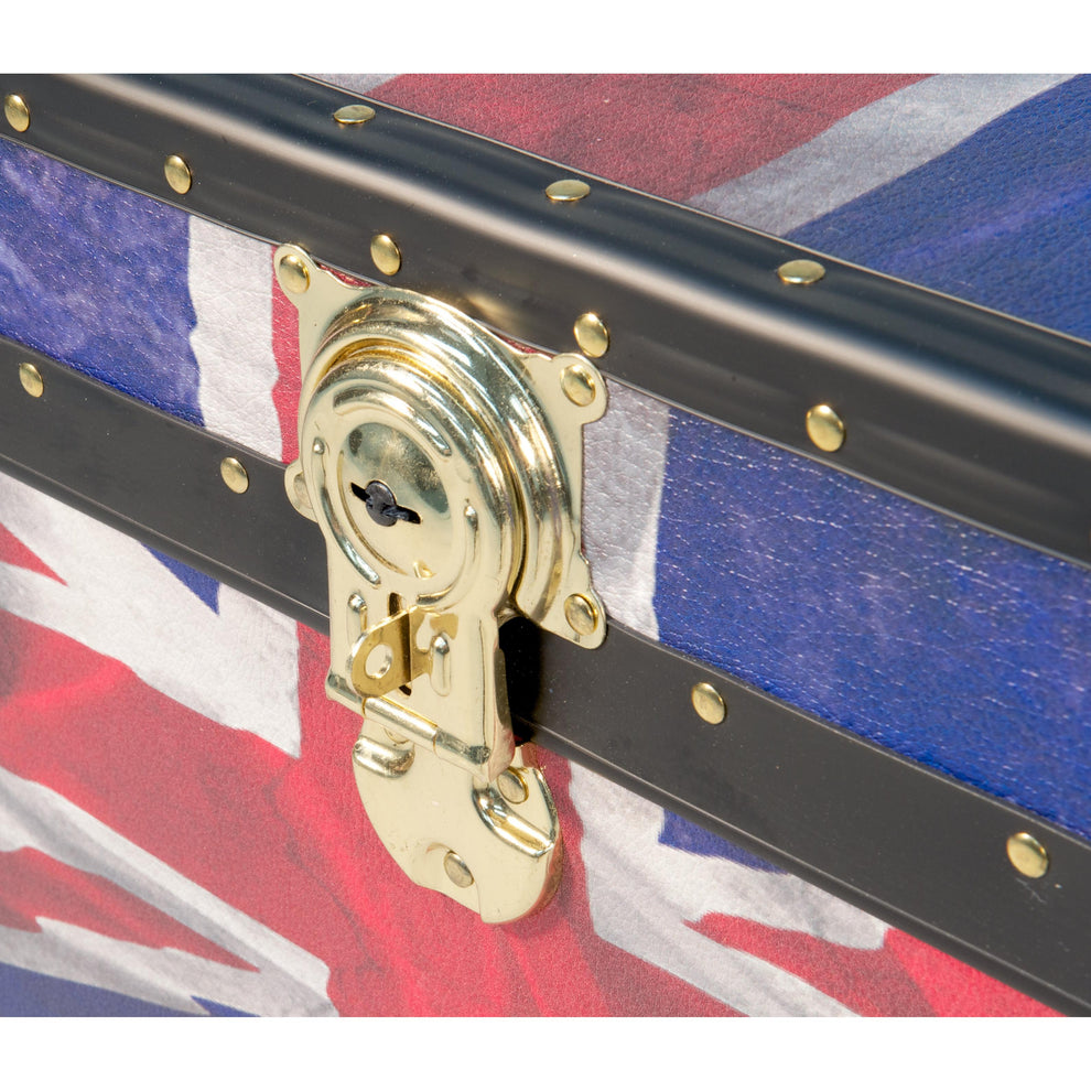Traditional 36" Steamer Trunk - Union Jack – Mossman Trunks